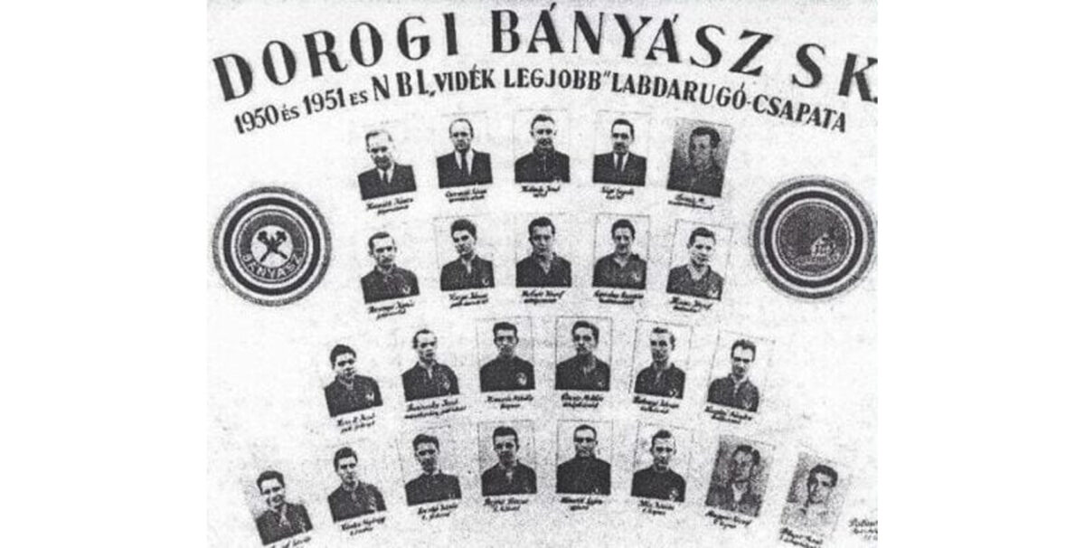 75 éve történt: Dorog az ország legjobb vidéki labdarúgó csapata!